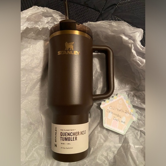 Stanley | Kitchen | Chocolate And Gold 4 Ounce Stanley | Poshmark